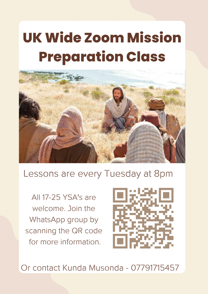 Mission Preparation Class – Poole Stake Blog | Church of Jesus Christ